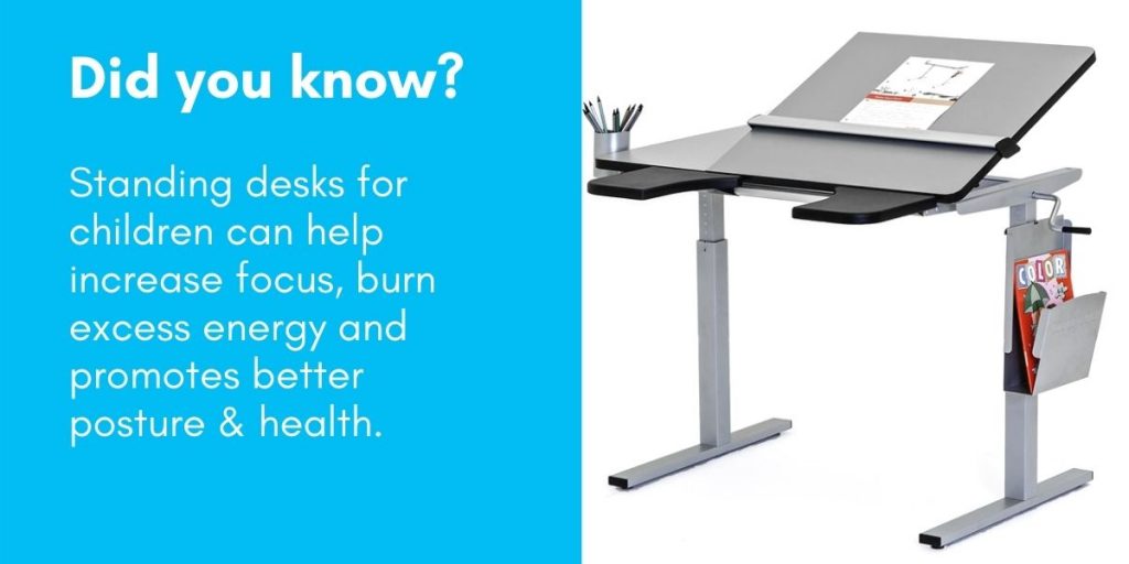 Top 5 Best Standing Desks for Kids (2022 Review) - Athlete Desk