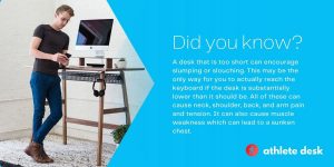 What Happens if Your Desk is Too High? - Athlete Desk