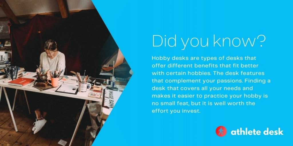 Top 5 Best Hobby Desks (2022 Review) - Athlete Desk